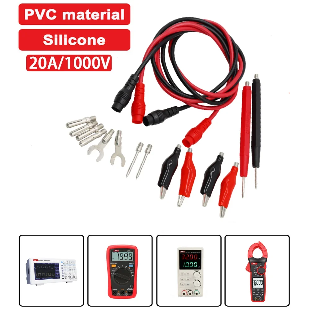 22-Pcs-Multimeter-Test-Leads-Kit-20A-Universal-Needle-Tip-Multi-Meter ...