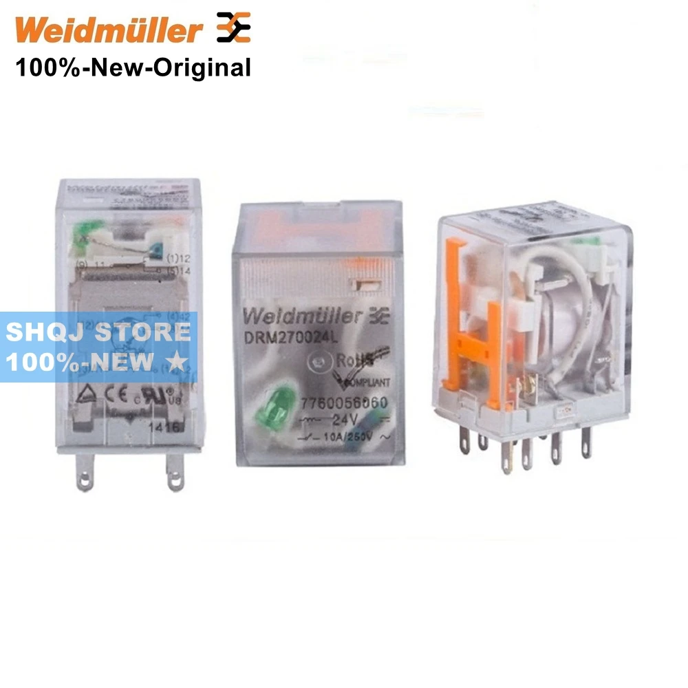 Weidmuller 100%-New DRM270024L DRM270730L DRM570024L DRM570730L LT LD ...