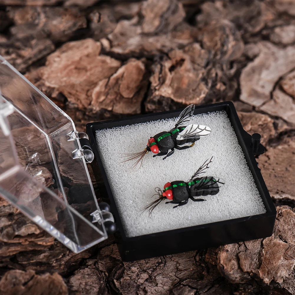 2pcs-Insects-Flies-Fishing-Lures-Bionic-Bee-Floating-Bait-Artificial ...