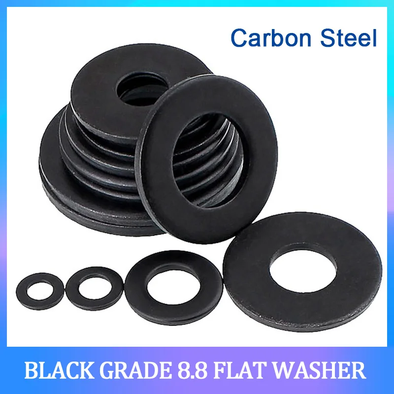 Carbon Steel Gasket Washer | Metal Gasket Washer - 1-20pcs Black Carbon ...