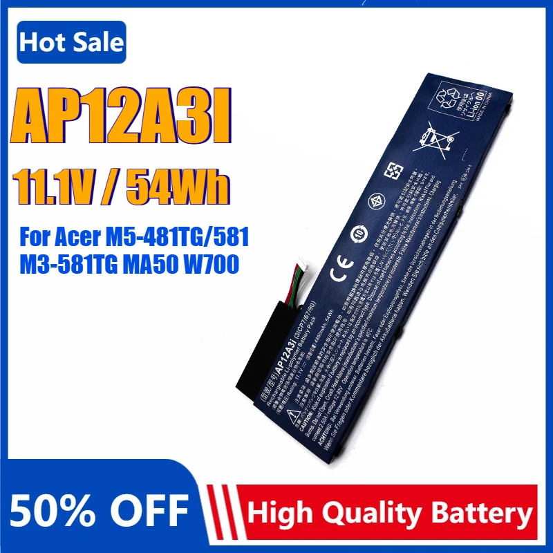 AP12A3I Laptop Battery for Acer TravelMate P645-M P658-MG P645-SG P648 ...