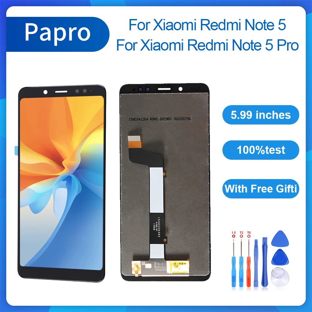 Lcd para xiaomi redmi nota 5 5.99 "de alta qualidade display lcd tela ...