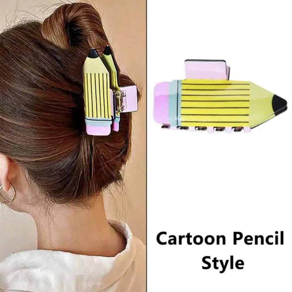 Hair-Claw-Barrettes-Pencil-Claw-Hair-Clips-Hair-Claw-Strong-Grip ...