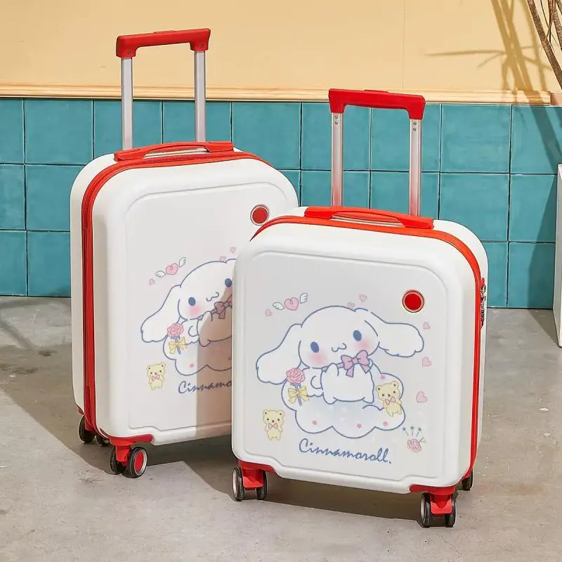 Sanrio Cinnamoroll Luggage Case Kawaii Anime New Carry-On Women ...