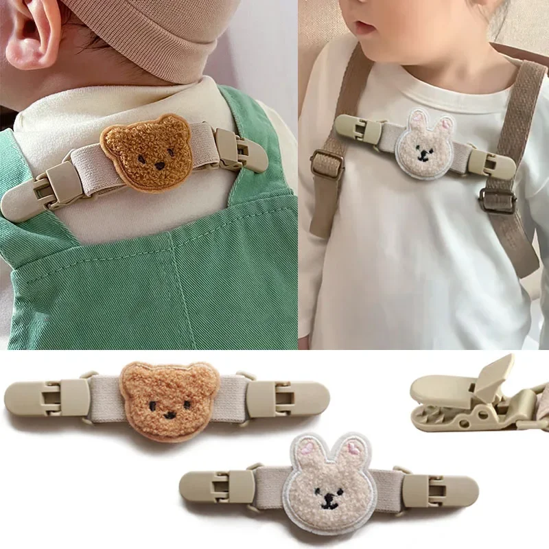 Kids-Backpack-Non-slip-Buckle-Clothes-Elastic-Fixed-Buckle-Cute-Bear ...