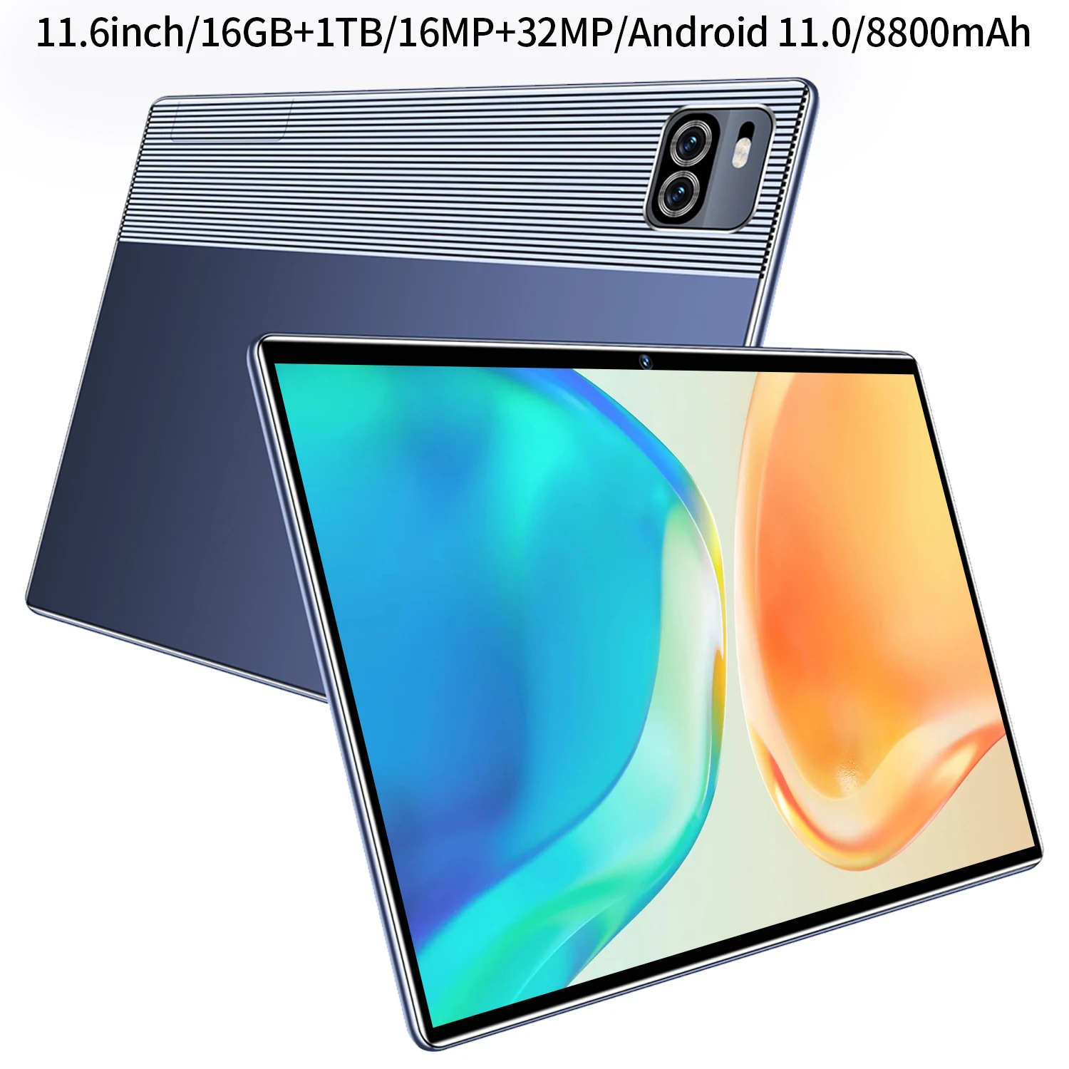 New Global Tablet Pc 11.6 Inch Android 11.0 16gb 1tb 8800mah Network ...