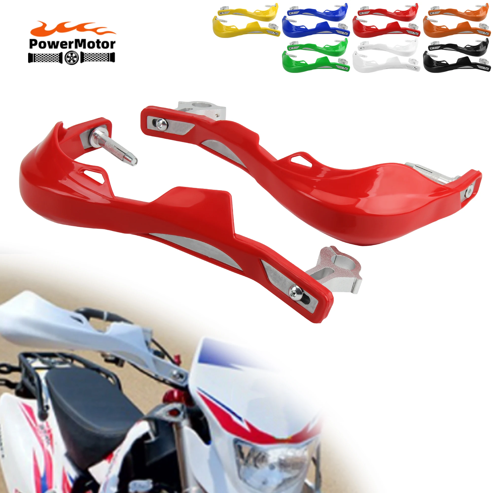 Motorcycle Hand Guards 22MM 28MM Motocross Handle Protector Handguard ...