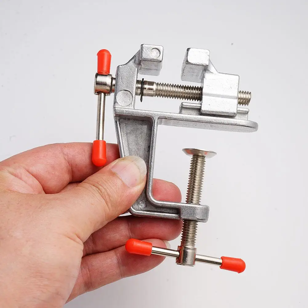 Aluminum Mini Table Clamp Small Bench Vice Jeweler Hobby Clamps DIY ...