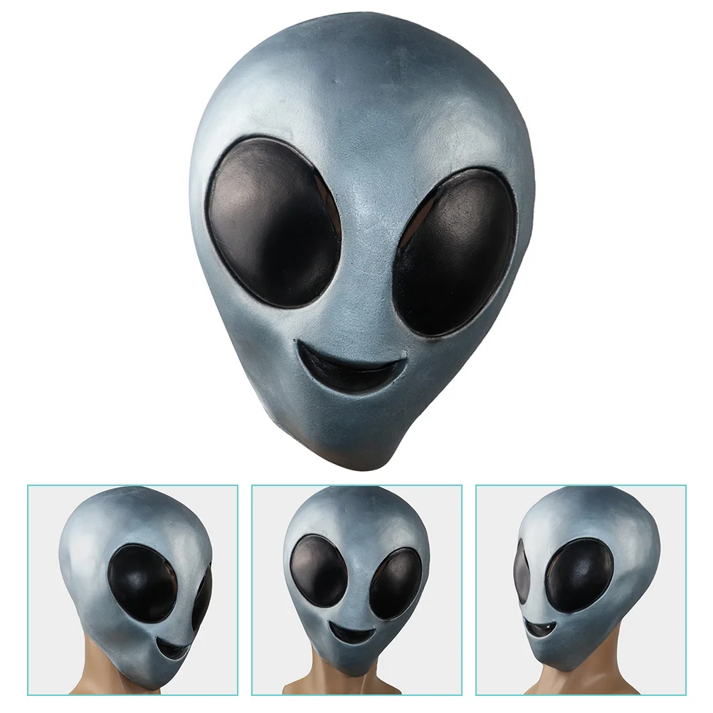 Creepy Alien Cosplay Head Mask Fancy Dress Novelty Halloween Mask Party ...