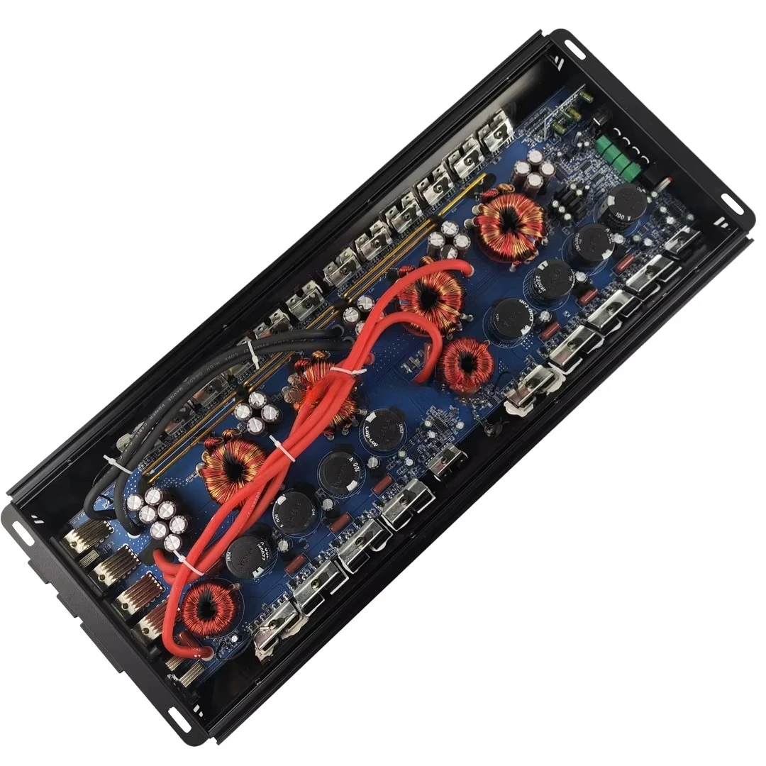 Automotive Subwoofer Amplifier 5000W Class D 1 Ohm Peak 10000W Full ...