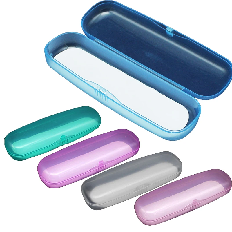 Translucent-Plastic-Glasses-Case-Lens-Glasses-Protector-Box-For ...