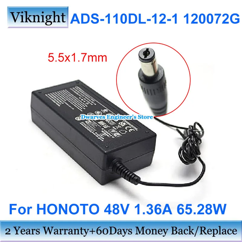 Genuine-48V-1-36A-65-28W-AC-Adapter-ADS-65DIB-48-1-48065E-Laptop ...