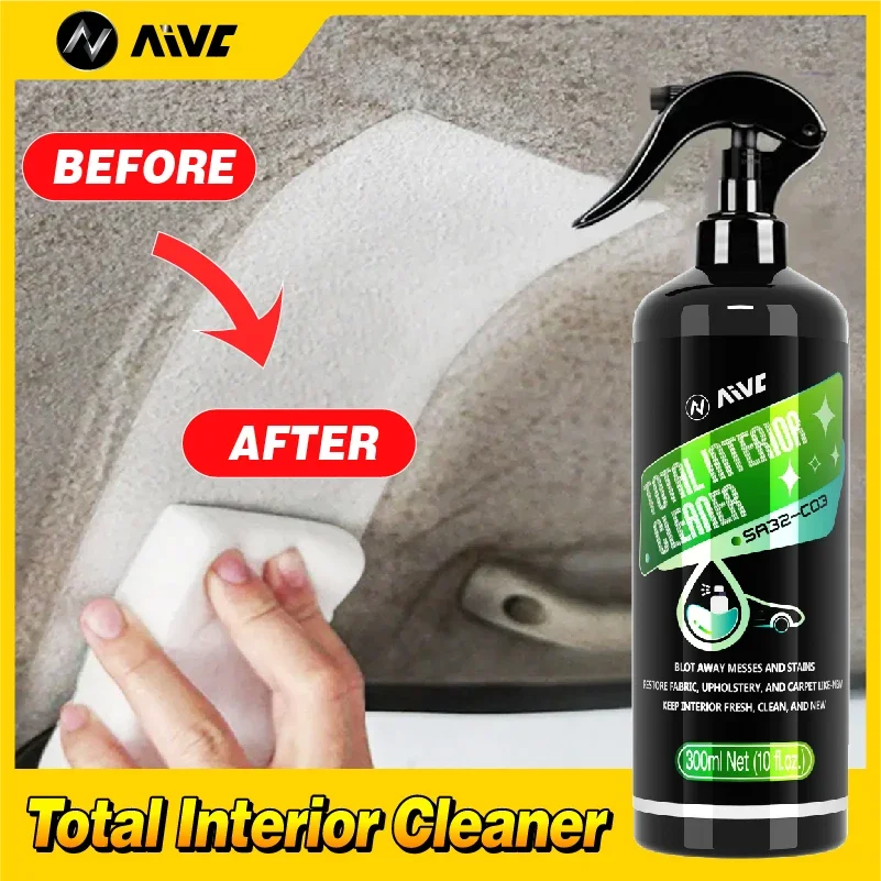 Car-Total-Interior-Cleaner-Agent-Ceiling-Cleaner-Leather-Flannel-Woven ...