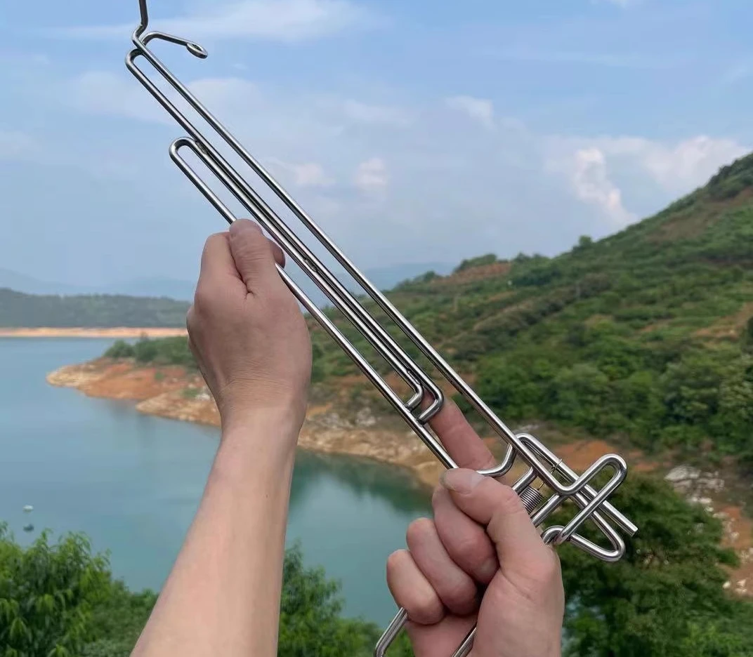 Stainless-steel-Wire-gun-Rubber-band-gun-Paper-bullet-gun-traditional ...