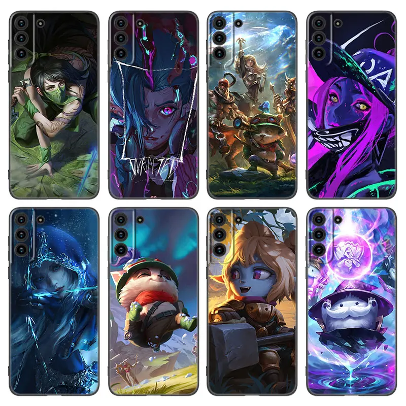 League Of Legends Game Phone Case For Samsung Galaxy S23 S21 S20 FE S24 ...