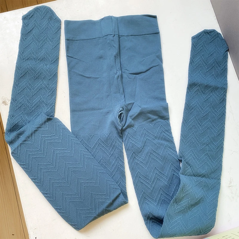 Autumn-Fashion-Retro-Wave-Relief-Pattern-Women-s-Pantyhose-3D-Geometric ...