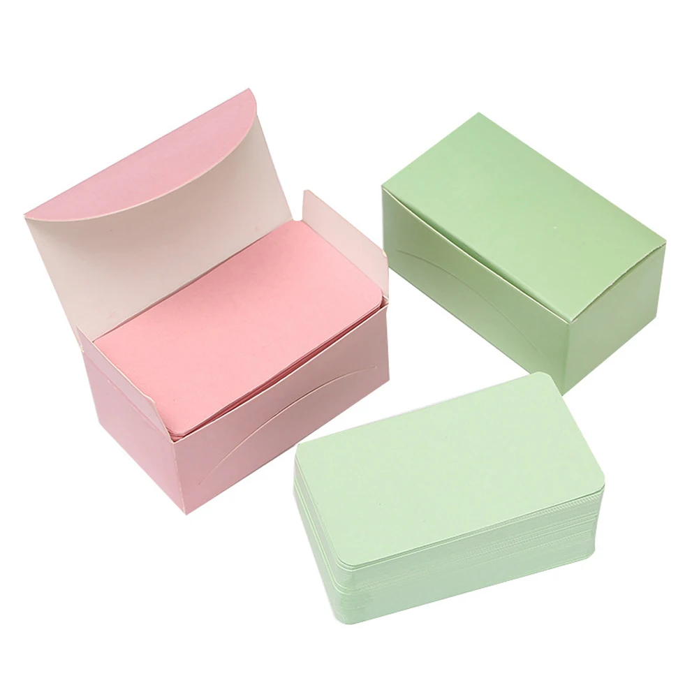 100pcs-box-Diy-Message-Writing-Card-Multi-purpose-Thickened-Thank-You ...