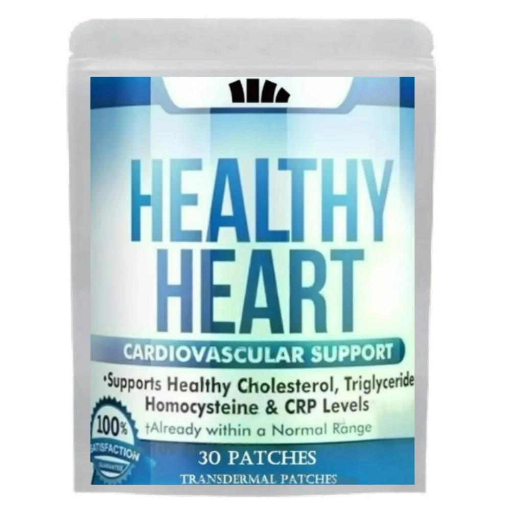 Heart Support And Blood Pressure Transdermal Patches Promotes ...
