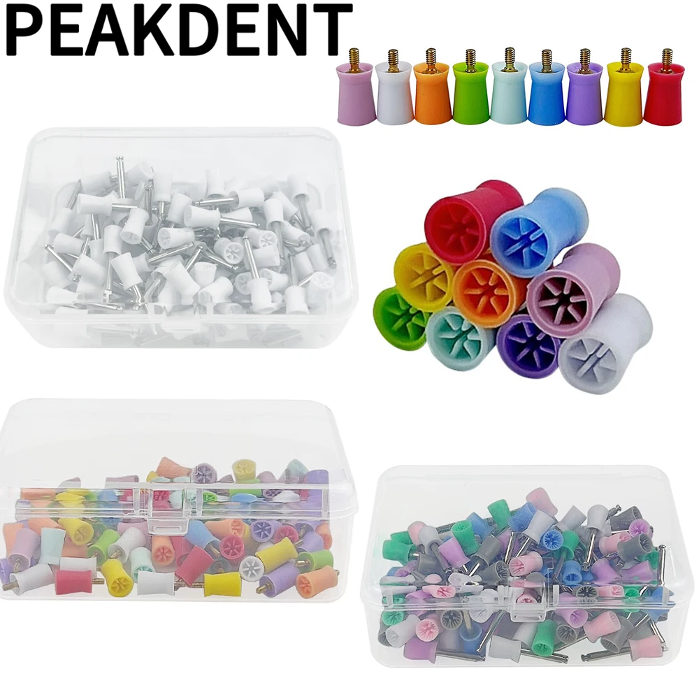 100pcs-Box-Disposable-Dental-Polishing-Cup-Brush-Polisher-Polisher ...