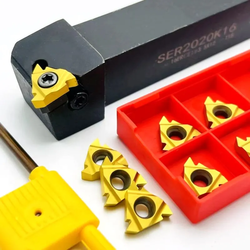 SER1616H16 SER2020K16 SER2525M16 SER1212H16 external thread turning ...