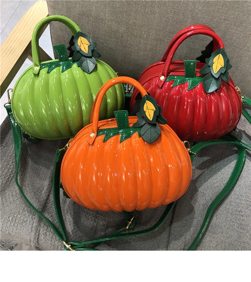 2022-Pumpkin-Shaped-Crossbody-Shoulder-Bag-For-Women-Halloween-Tote ...