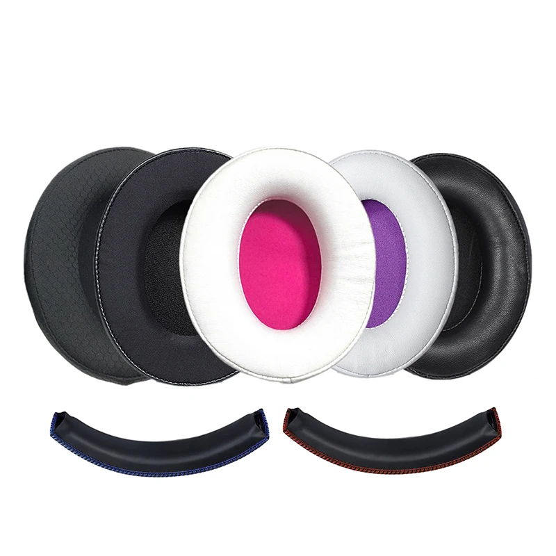 Earphone-Leather-Case-Sponge-Cover-For-Cloud-Silver-II-Alpha-Ear-Collar ...