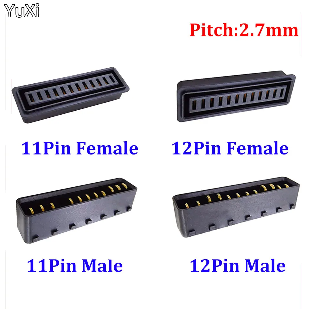 YuXI-1PCS-100A-11Pin-12Pin-For-Drone-Battery-Connector-Pitch-2-7mm ...