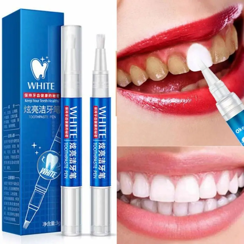 Teeth-Whitening-Pen-Tooth-Gel-Whitener-Bleach-Remove-Stains-Oral ...