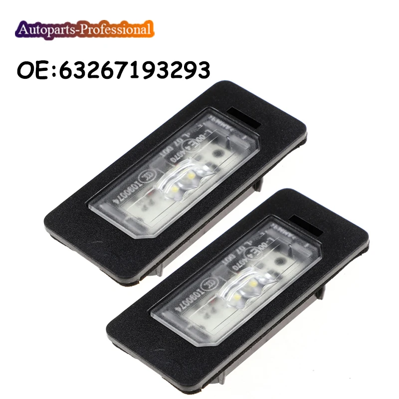 Car Auto accessorie LED Number License Plate Light LED License Lamp For ...