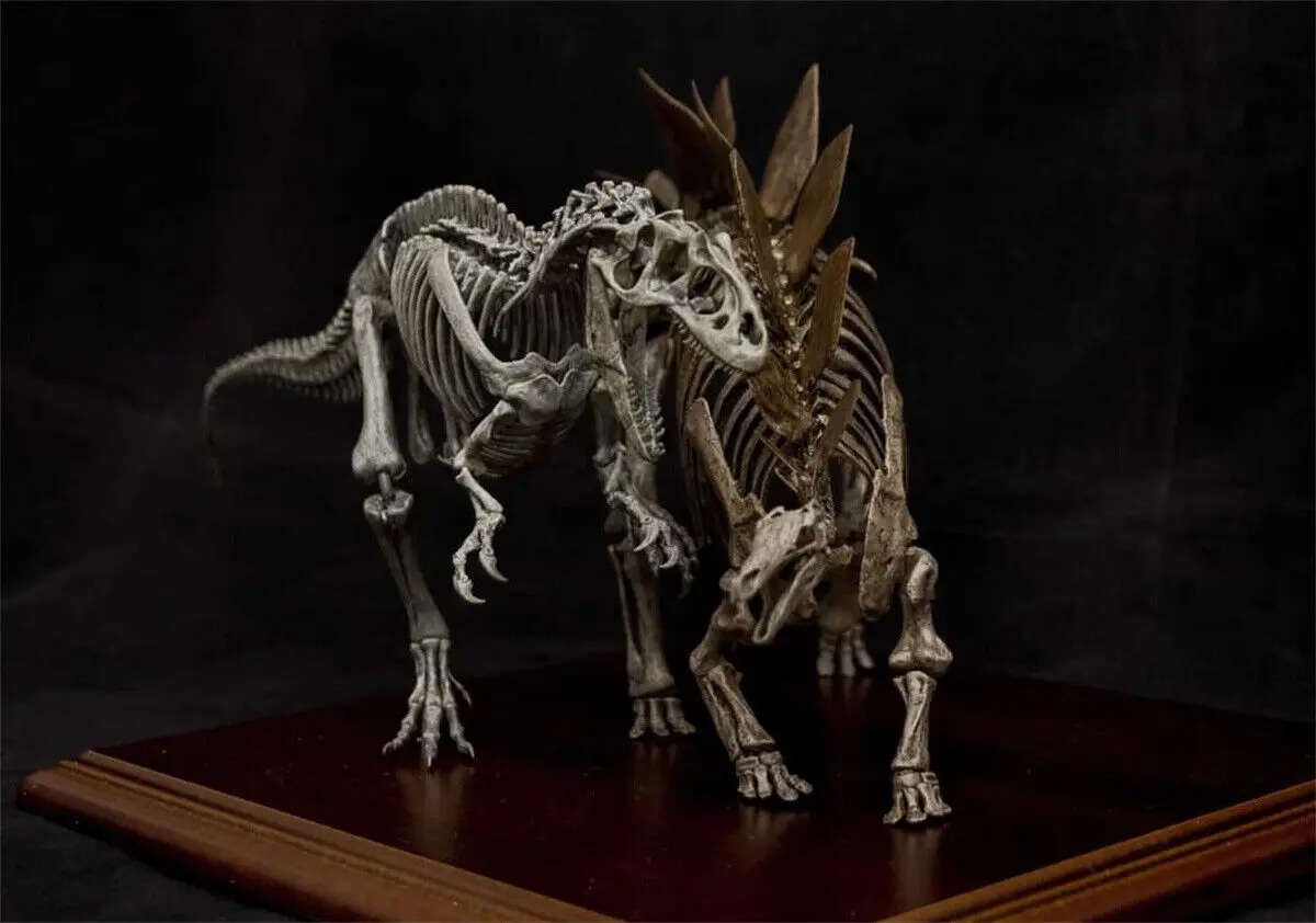 VWUVWU 1/20 Stegosaurus VS Allosaurus Model Dinosaur Skeleton Animal ...