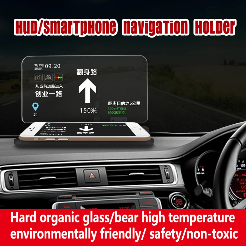 HUD-Navigation-Display-Gps-Holder-Car-Mobile-Phones-Fold-Smart ...
