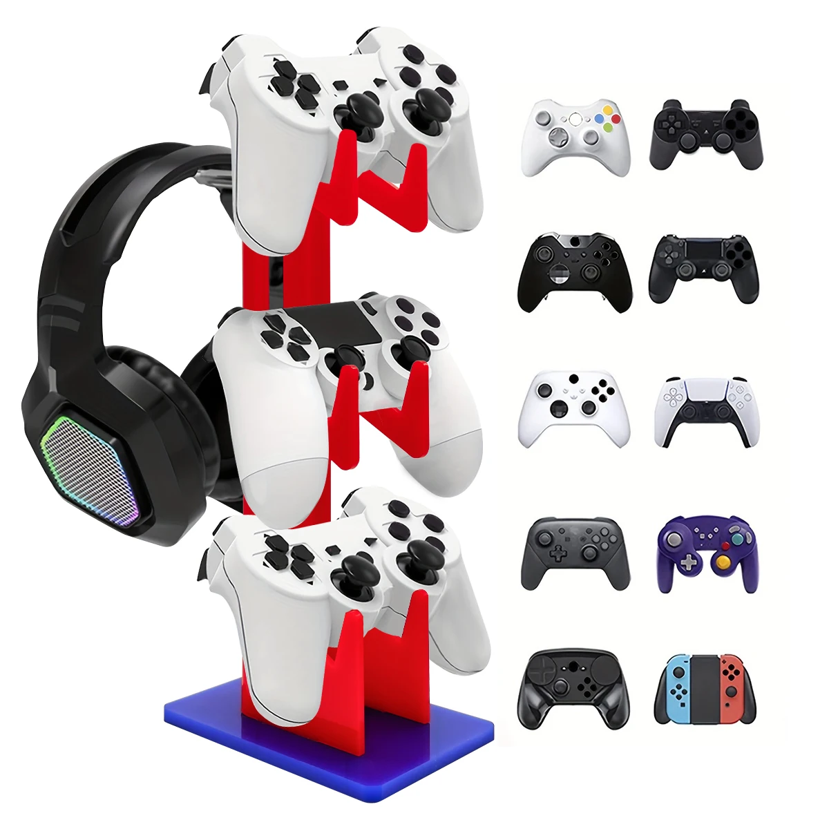 Universal-3-layer-controller-holder-and-headphone-holder-game ...