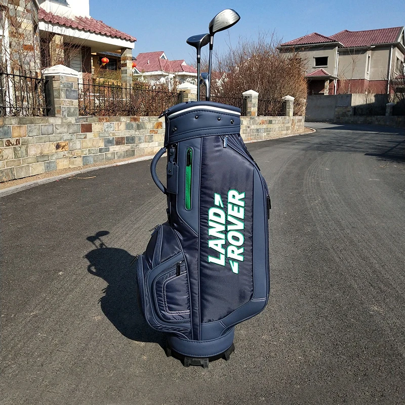 Land Rover 남성용 경량 다기능 휴대용 유럽 및 미국 방수 정품 초경량 항공 위탁로드 골프 가방, 포터블 골프백 골프백 ...