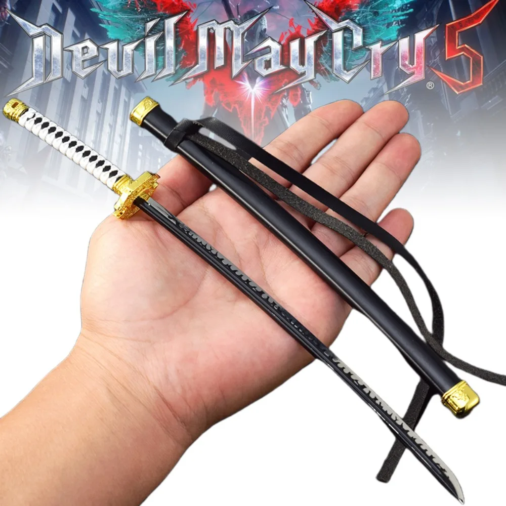 Mini-Metal-Yamato-Katana-Devil-May-Cry-5-Vergil-Real-Iron-Ninja-Knife ...