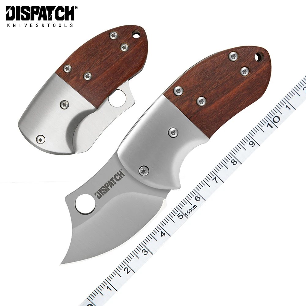 Mini-Folding-Knife-Survival-Pocket-Knives-with-Wooden-Handle-Damascus ...