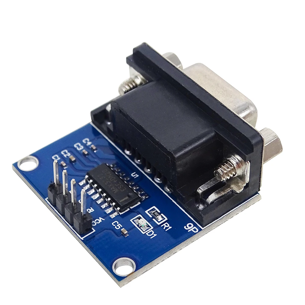 Max3232 rs232 para ttl porta serial conversor módulo db9 conector ...