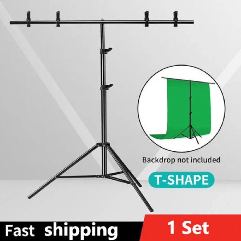 Selens-Adjustable-T-Shape-Backdrop-Stand-Kit-Photo-Background-Screen ...