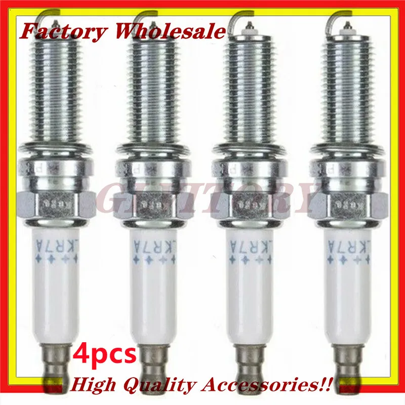 4pcs Platinum PLKR7B8E for C180 1.8T C180K 1.6T C200 1.8T C260 1.8T for ...