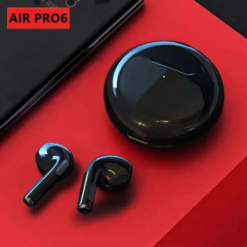 Original-Air-Pro-6-TWS-Wireless-Headphones-Fone-Bluetooth-Earphones-Mic ...