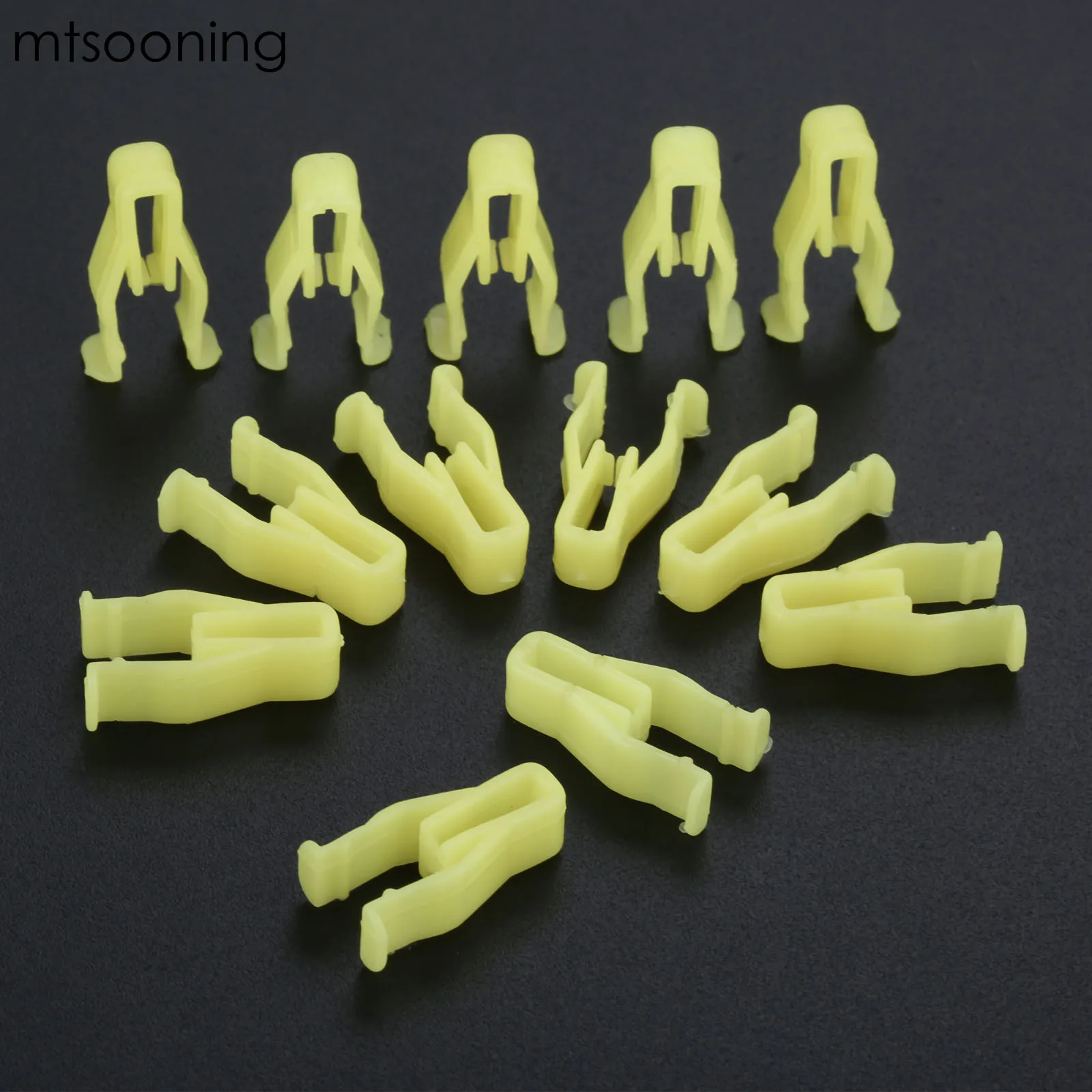 mtsooning 50pcs Car Trim Plastic Fastener Clip Auot Control Panel ...