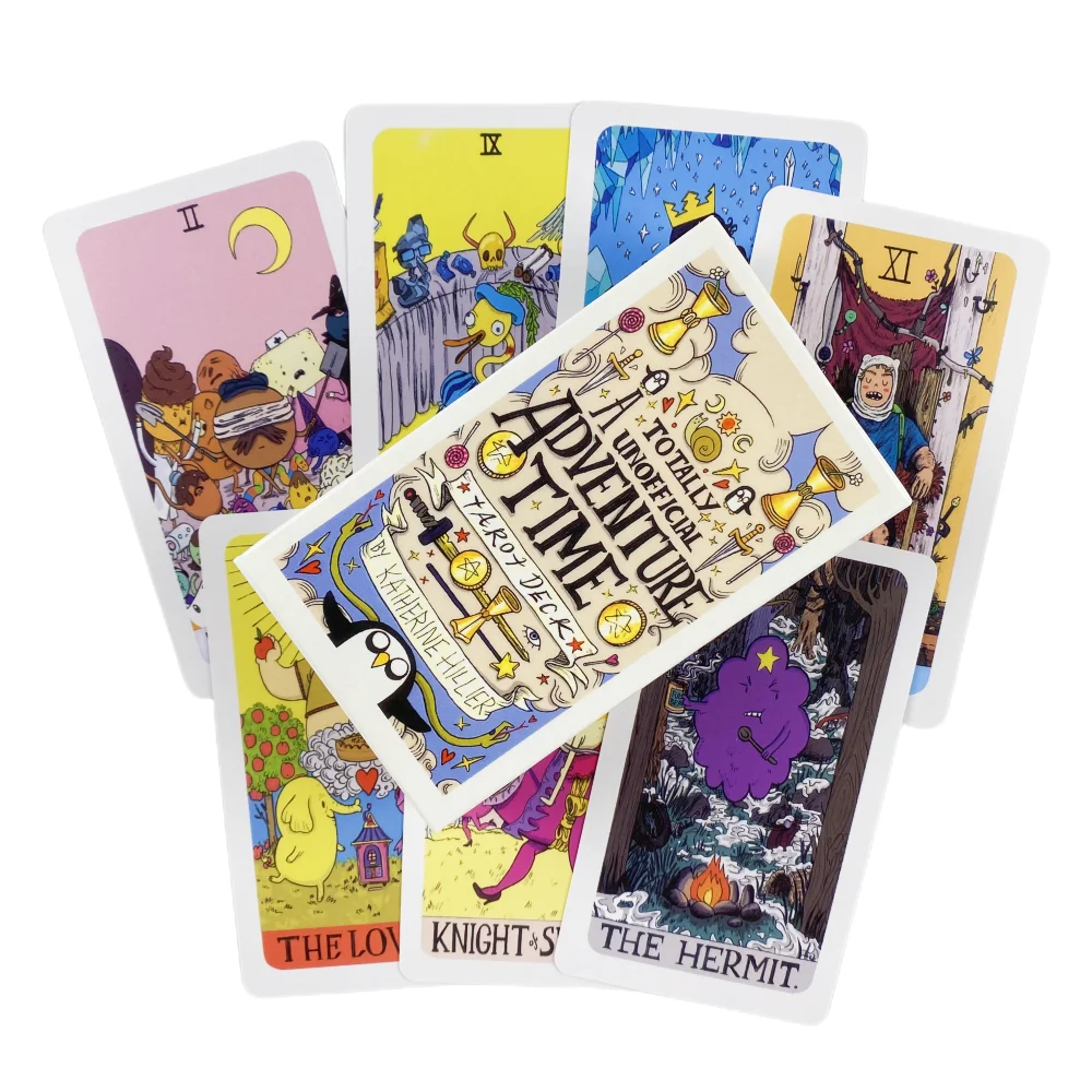 Adventure-Time-Tarot-Cartas-Adivinha-o-Deck-Ingl-s-Vers-es-Edi-o-Oracle ...
