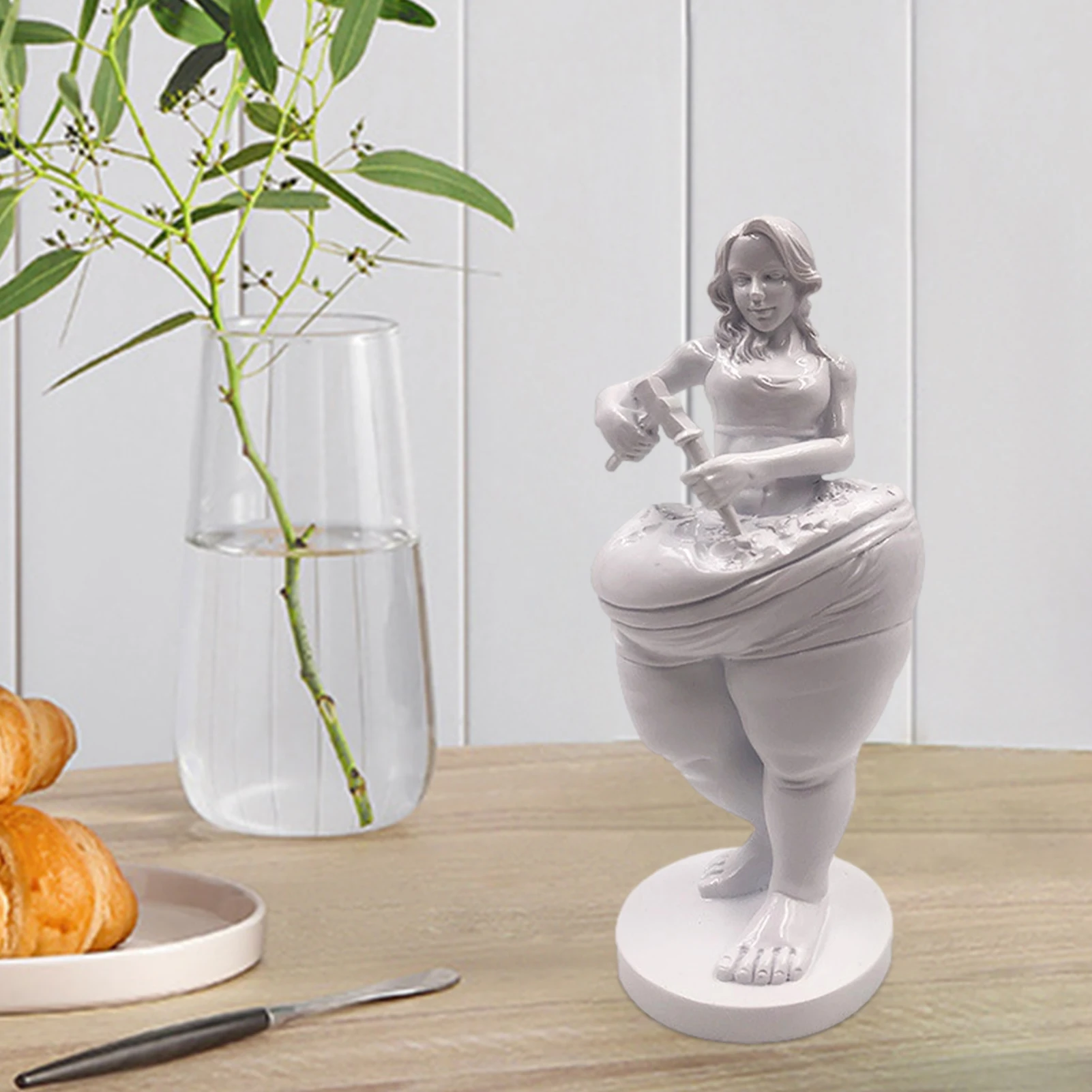 Resina-Peso-Perda-Mulher-Est-tua-Yoga-Decor-Emagrecimento-Senhora ...