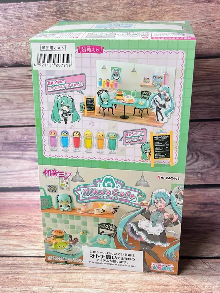 Boxed-8pcs-set-2024-New-Anime-Hatsune-Miku-miku-s-cafe-Kawaii-Miniature ...