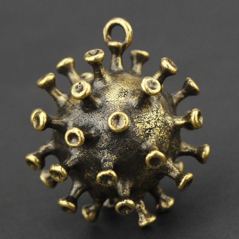 Alloy-metal-alternative-creative-decoration-virus-model-pendant ...