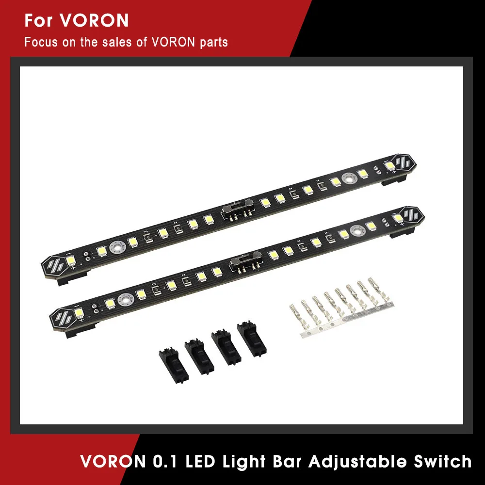 VORON 0,1 LED Beleuchtung Harte Licht Bar Kühle Weiß Licht Drei ...
