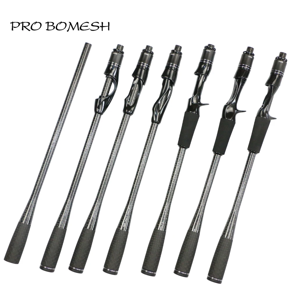 Pro-Bomesh-Full-4Axis-Carbon-Fiber-Taper-Grip-Spinning-Casting-Handle ...