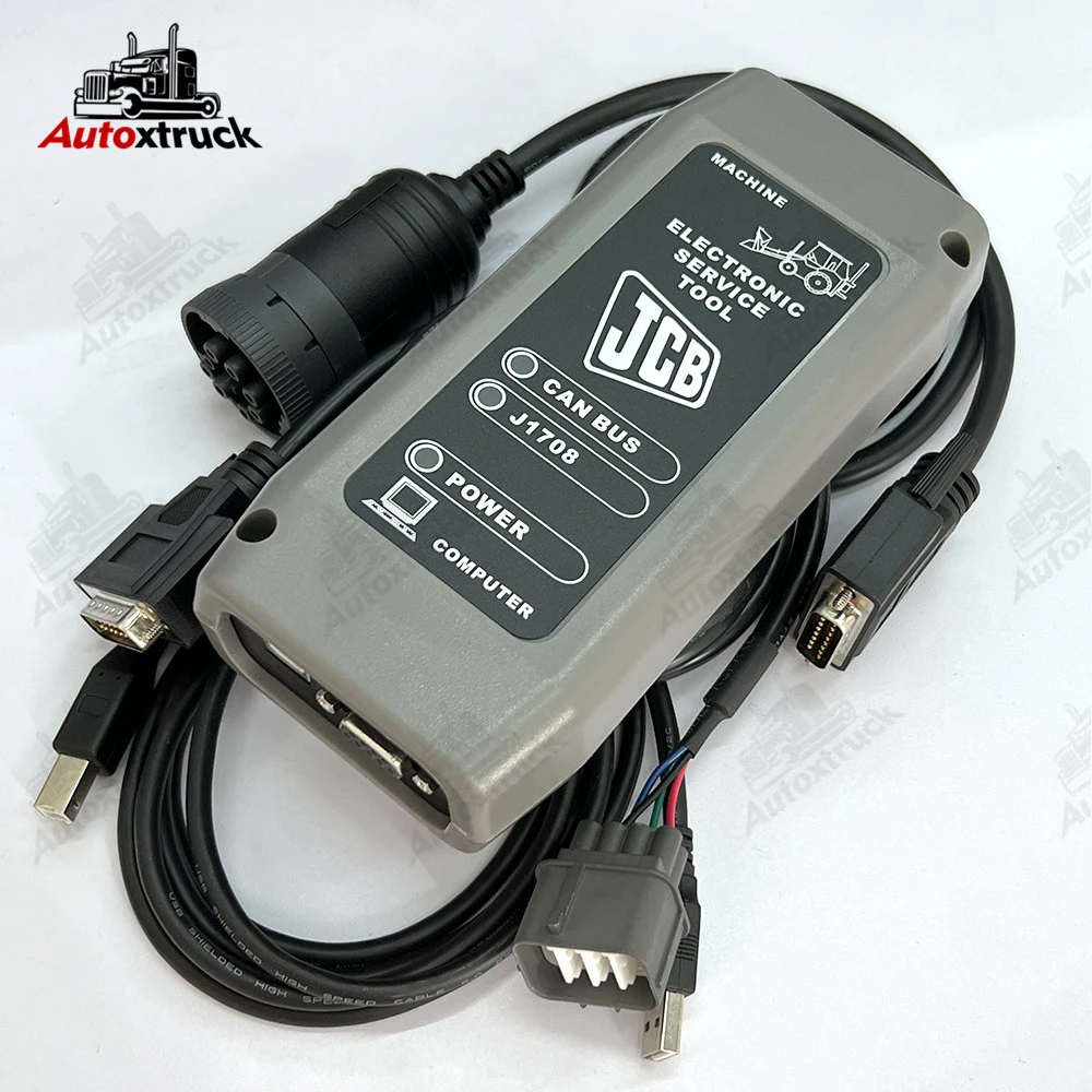 Electronic Service Master For Jcb 1.73.3 Kit Jcb With Spp Canbus J1708 ...