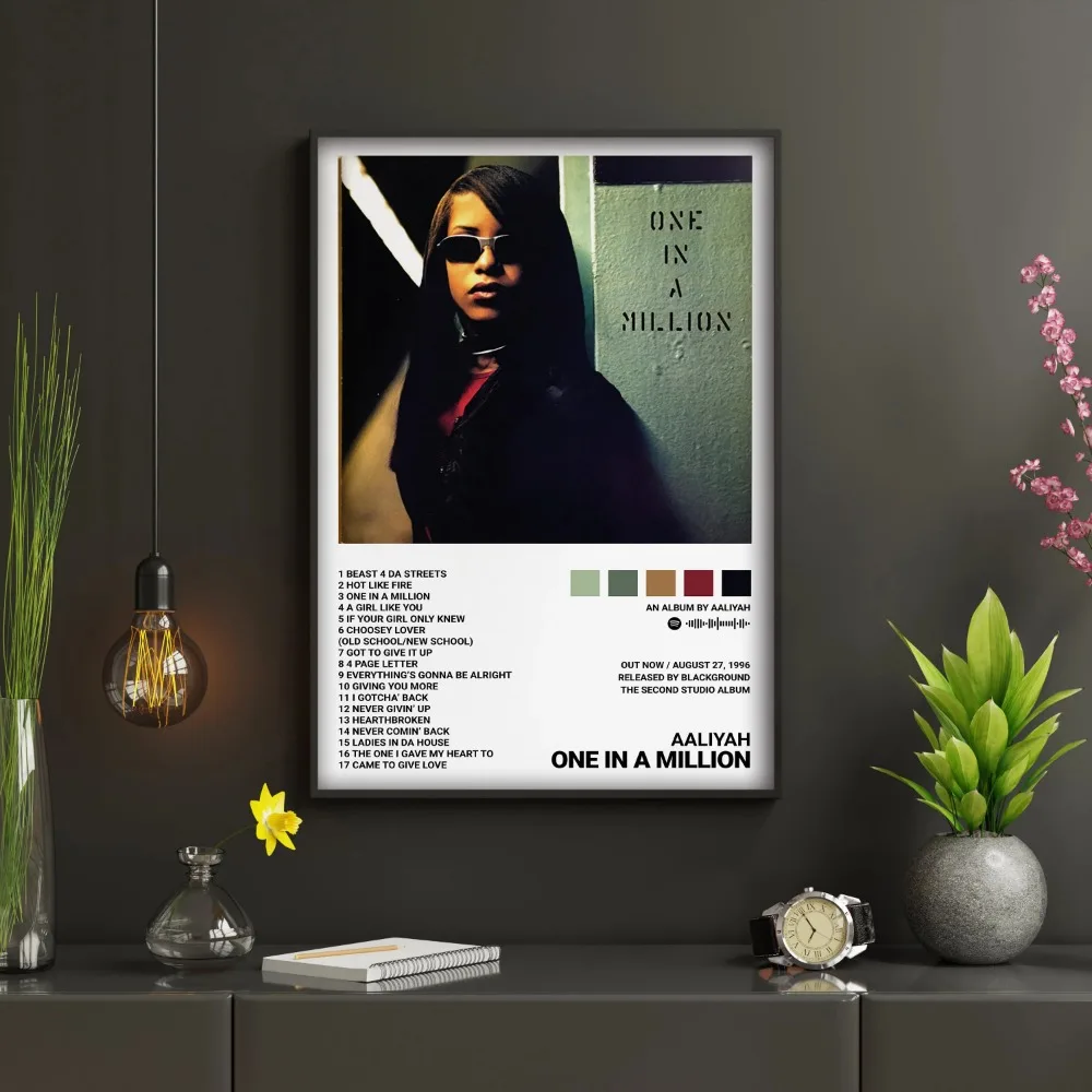 Aaliyah 4 Page Letter Single