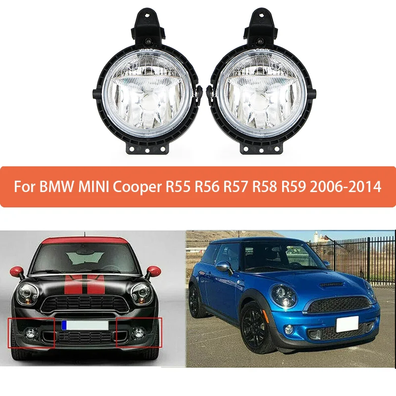Front Bumper Fog Light Lamp For BMW MINI Cooper R55 R56 R57 For MINI ...