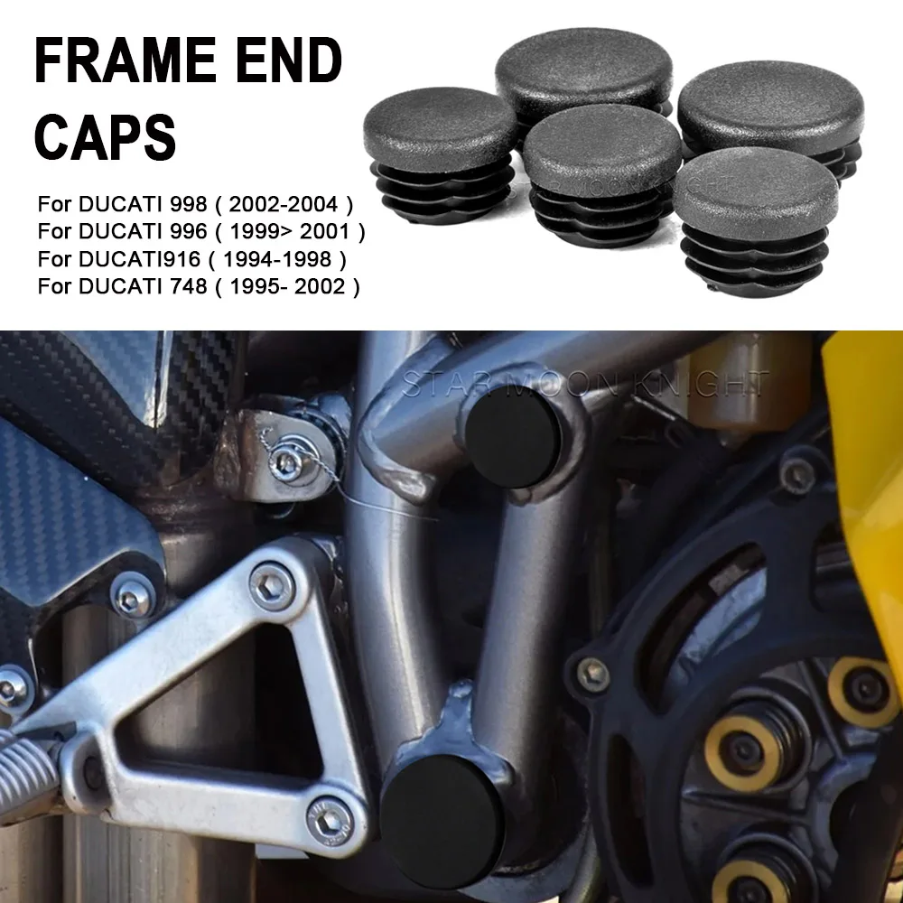 Frame Hole Cover Caps Plug Decorative Frame Cap Set ForMotorcycle Accessories For Ducati 748 916 ...